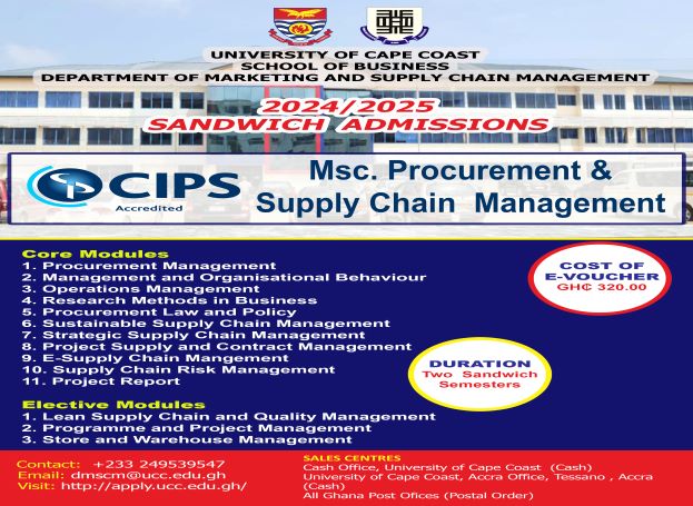 MSc. Procurement and Supply Chain Management | Department of Marketing and Supply Chain Management
